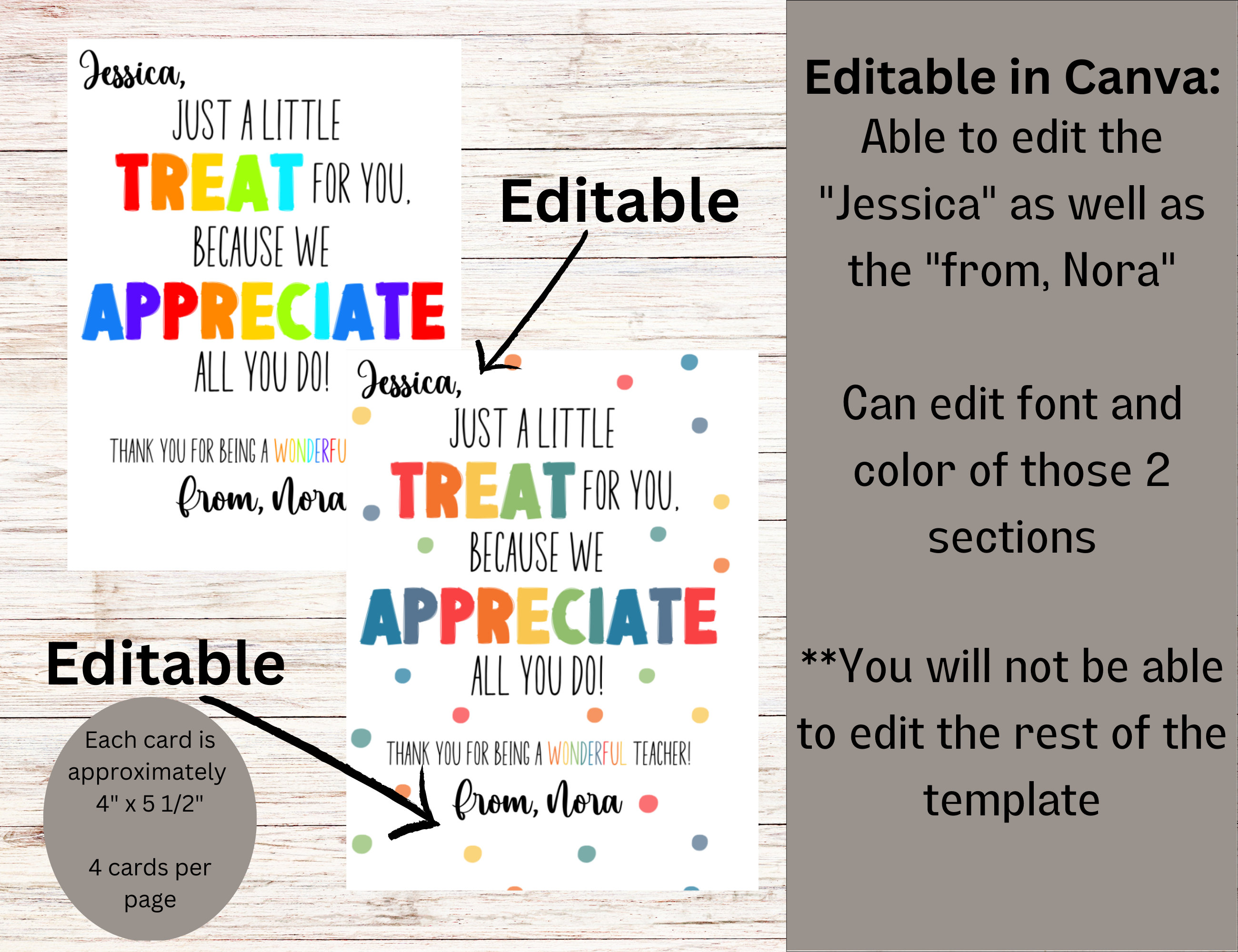 Teacher Appreciation Printable, Teacher Appreciation Printable Tags ...