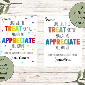 Teacher Appreciation Printable, Teacher Appreciation Printable Tags ...