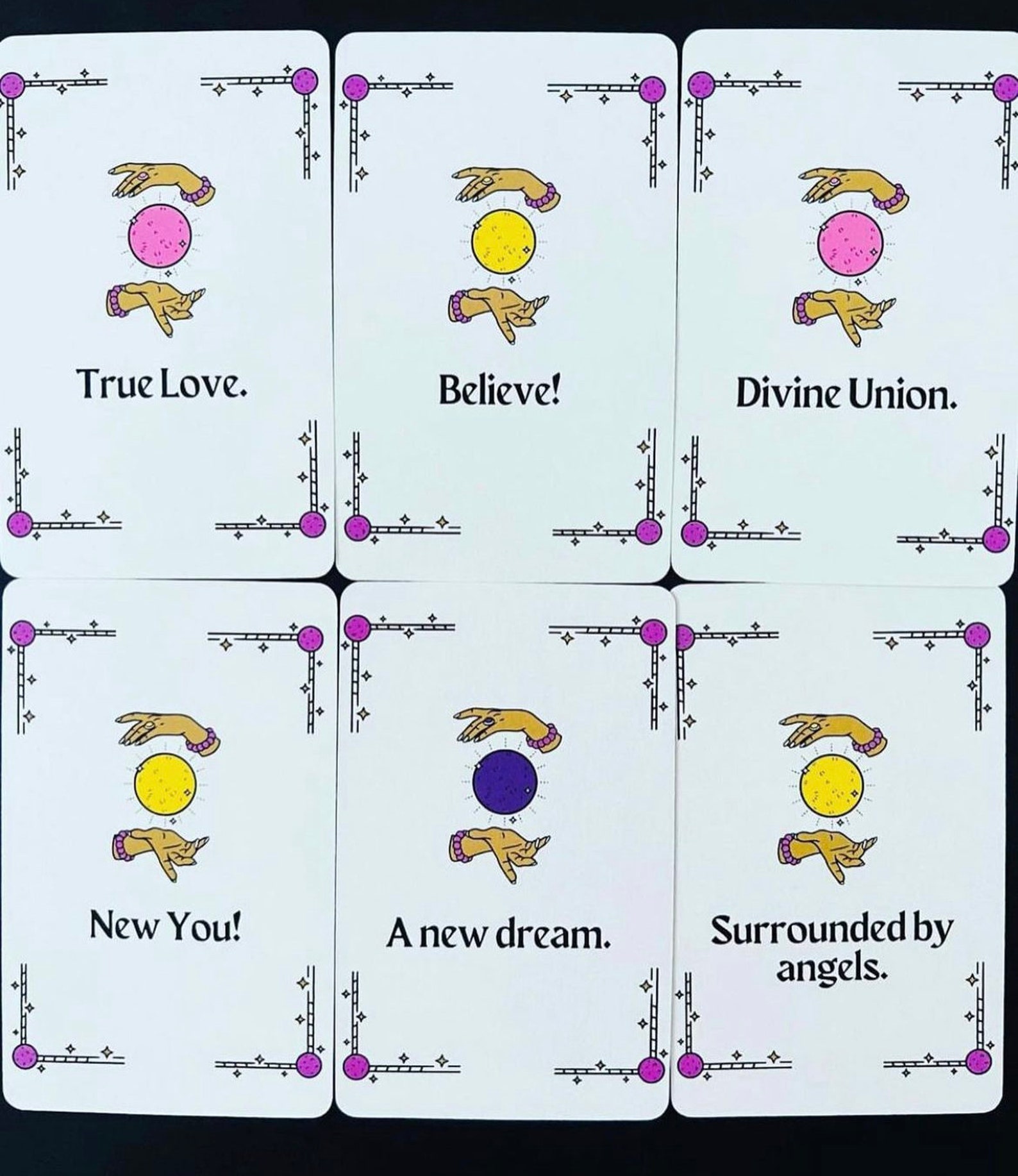 Crystal Visions Intuitive Oracle Message Card Deck, Easy Shuffle Size ...