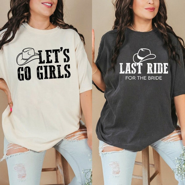 Last Ride Bachelorette Party Shirts - Etsy