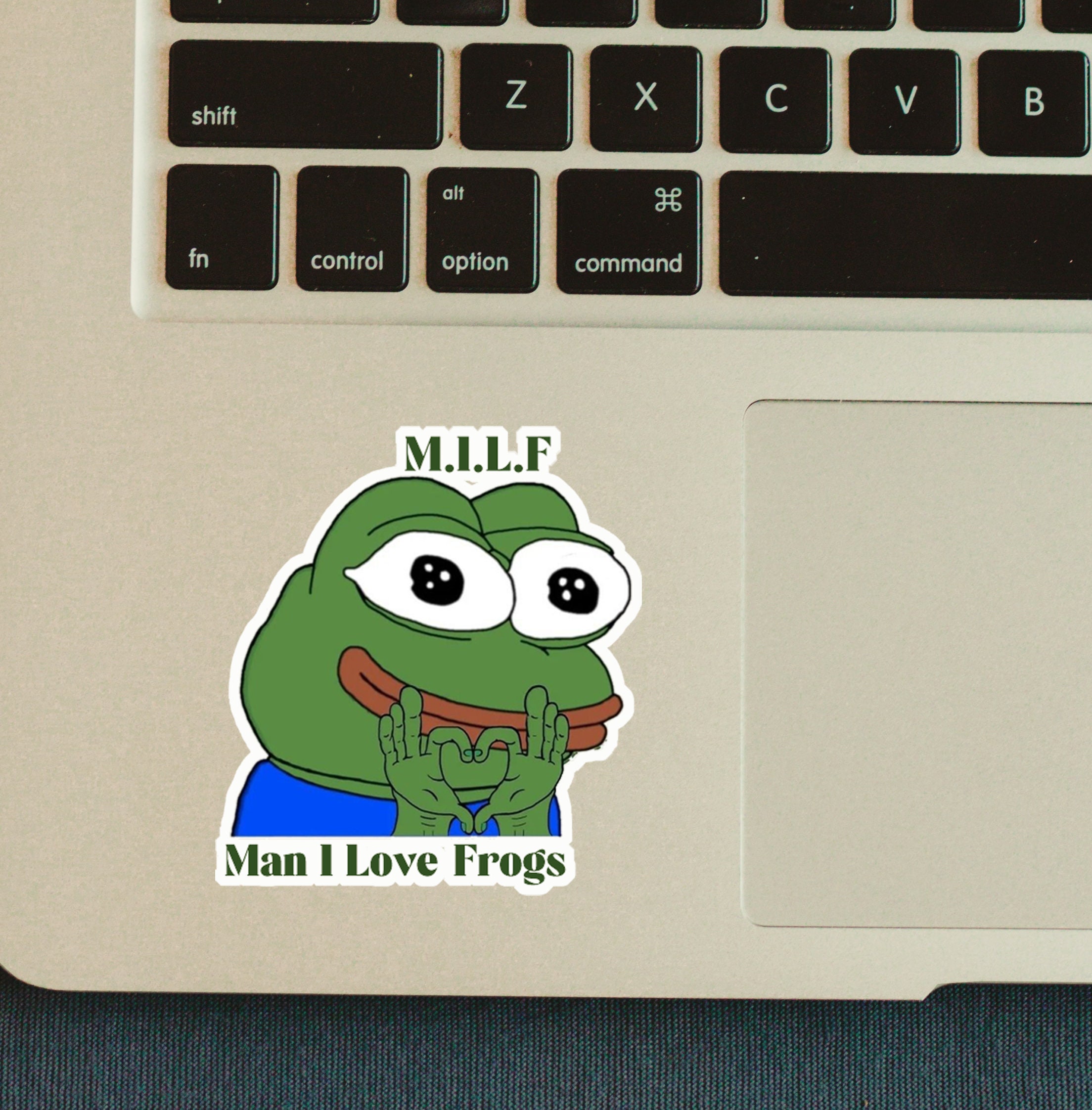 Pepe Meme MILF Sticker Man I Love Frogs Sticker Pepe Meme - Etsy