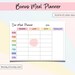 Weekly Big Family of 8 Planner Editable Busy Family Calendar Printable ...