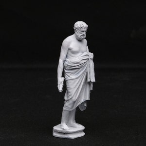 HANDPAINTED Statue of an Unknown Cynic Philosopher, Menippus of Gadara ...