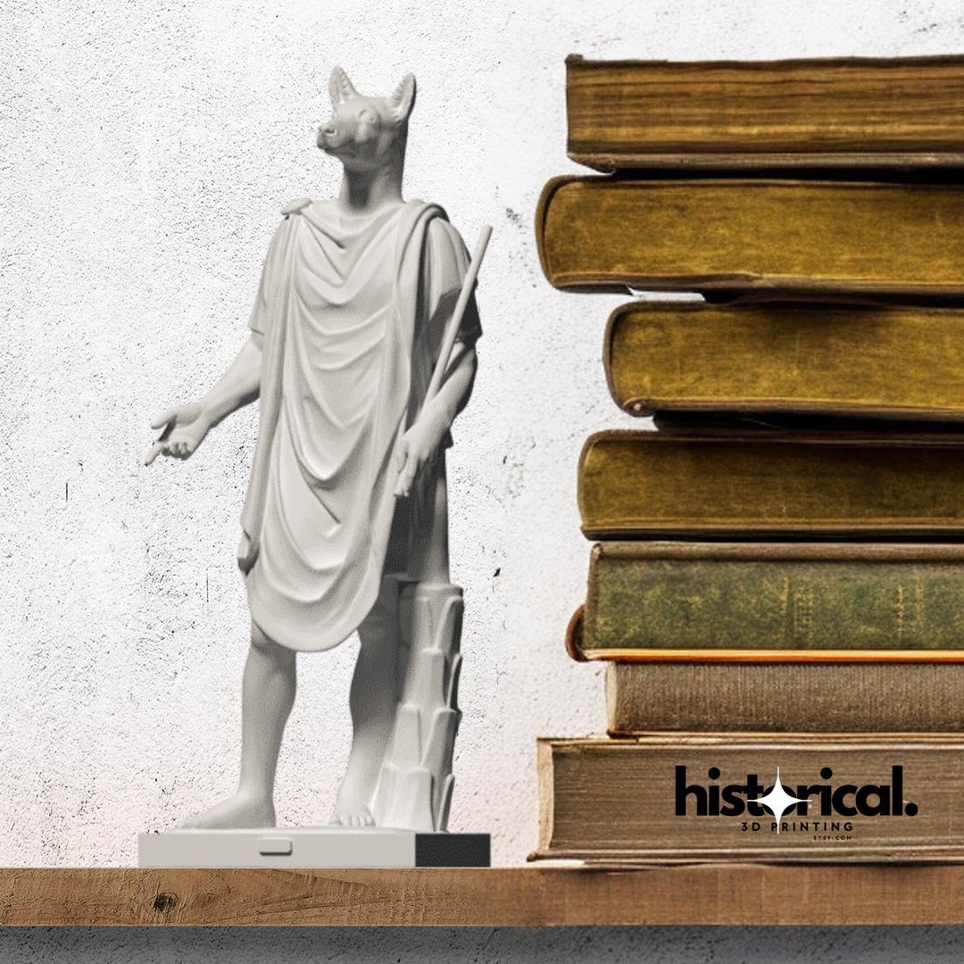 HANDPAINTED - Hermanubis - RESIN REPLICA - Etsy