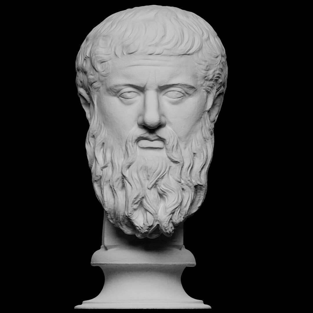 HANDPAINTED Plato - RESIN REPLICA - Etsy