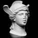 HANDPAINTED Athena Parthenos Head - RESIN REPLICA - Phidias Sculpting ...
