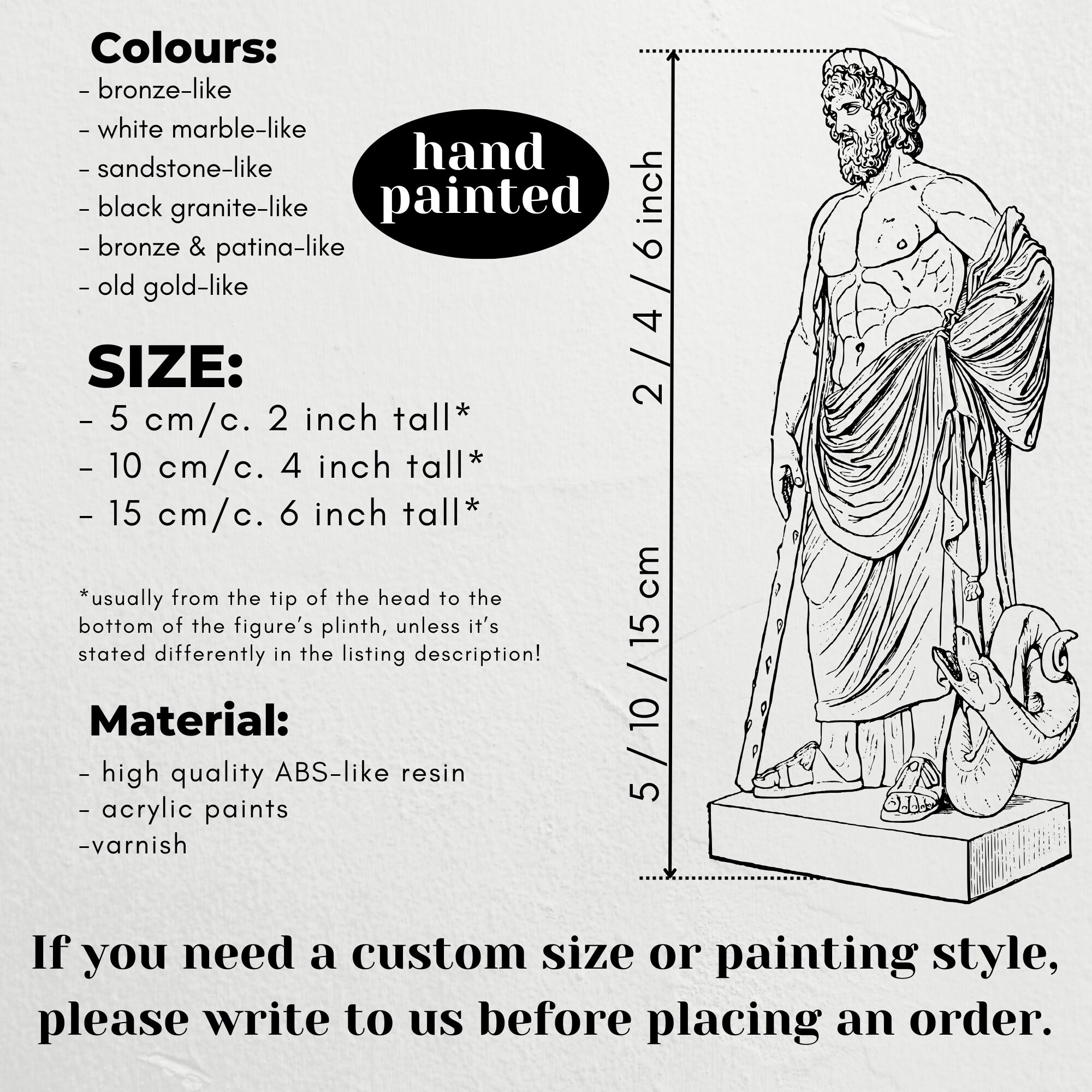 HANDPAINTED Moses RESIN REPLICA - Etsy