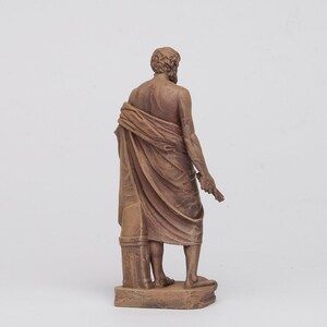 HANDPAINTED Statue of an Unknown Cynic Philosopher, Menippus of Gadara ...