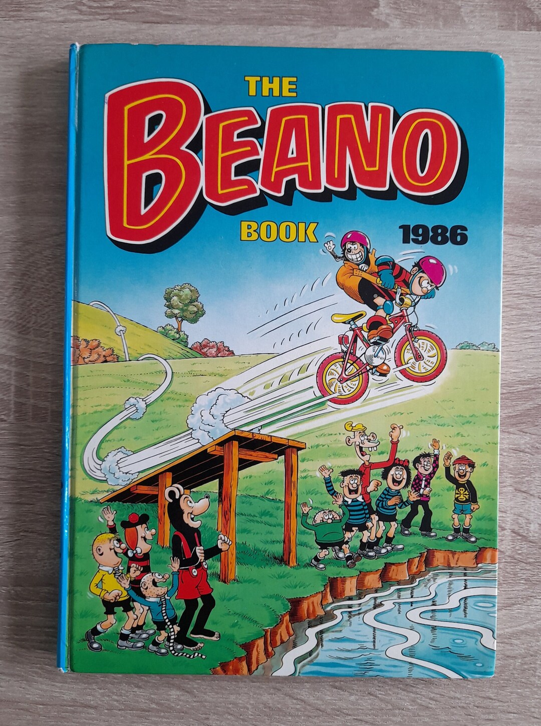 The Beano Book 1986 Vintage U.K Comic Hardback Annual - Etsy