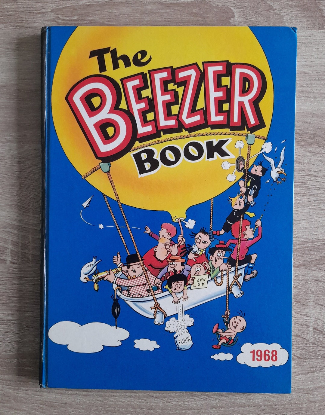 The Beezer Book 1968 Vintage U.K Comic Hardback Annual - Etsy