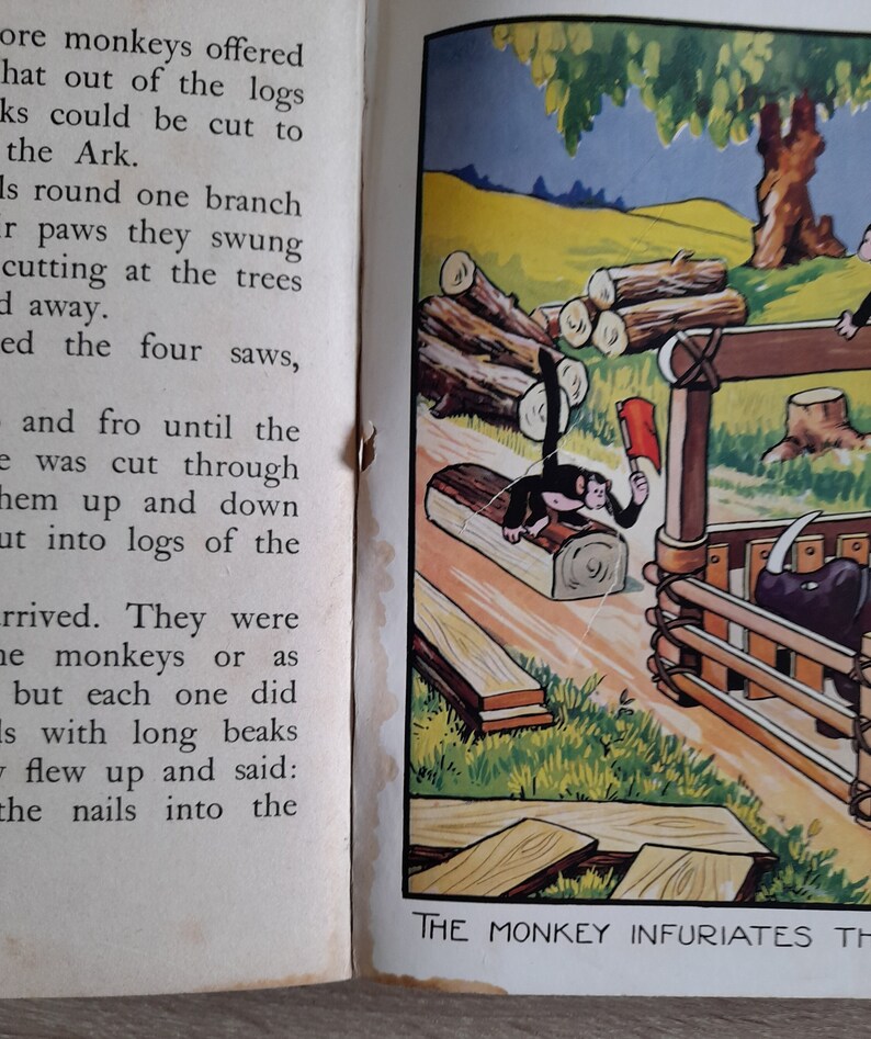 Mickey Mouse Presents Father Noah's Ark A Silly Symphony by Walt Disney ...