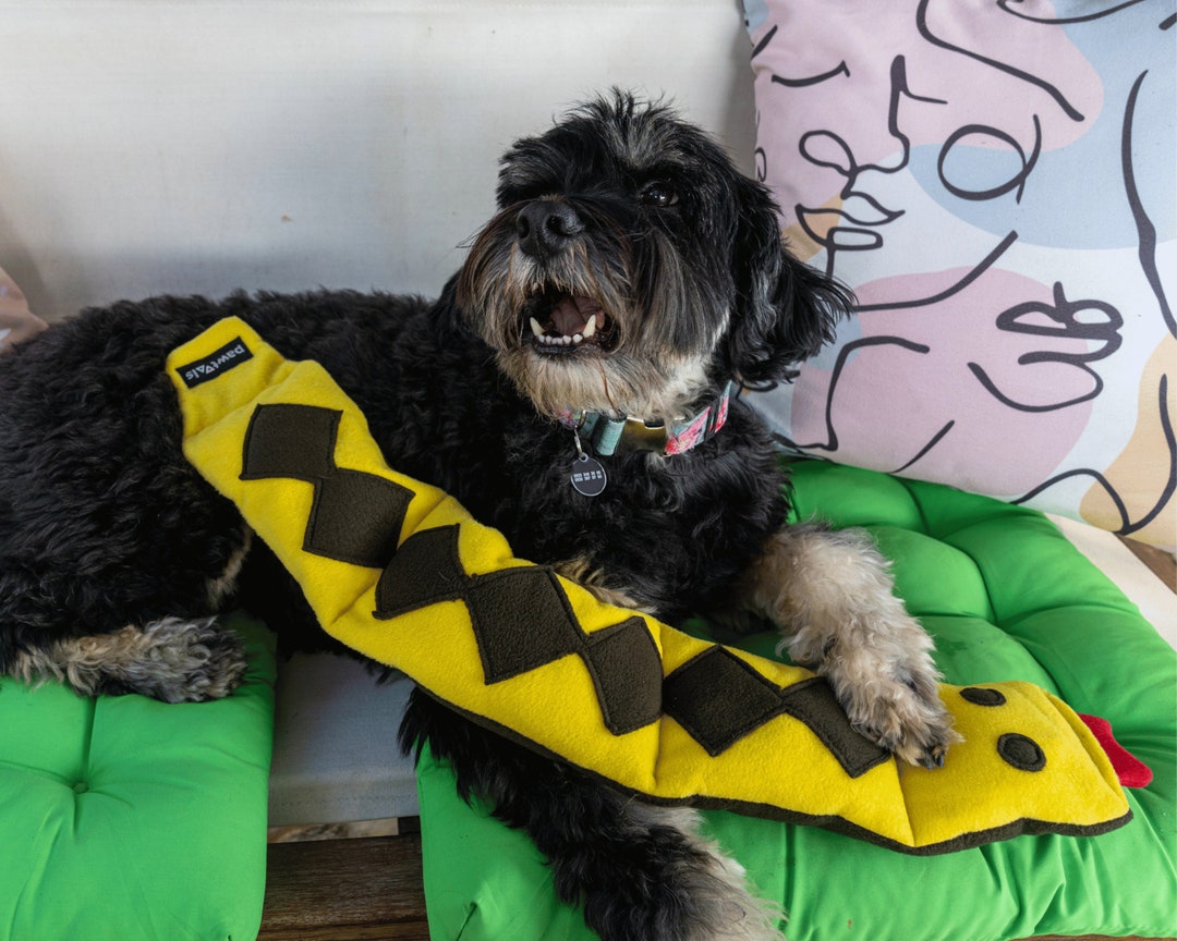 Jumbo Snake Squeaky Toy for Dogs - 25 Inch Plush Pet Playmate - Etsy