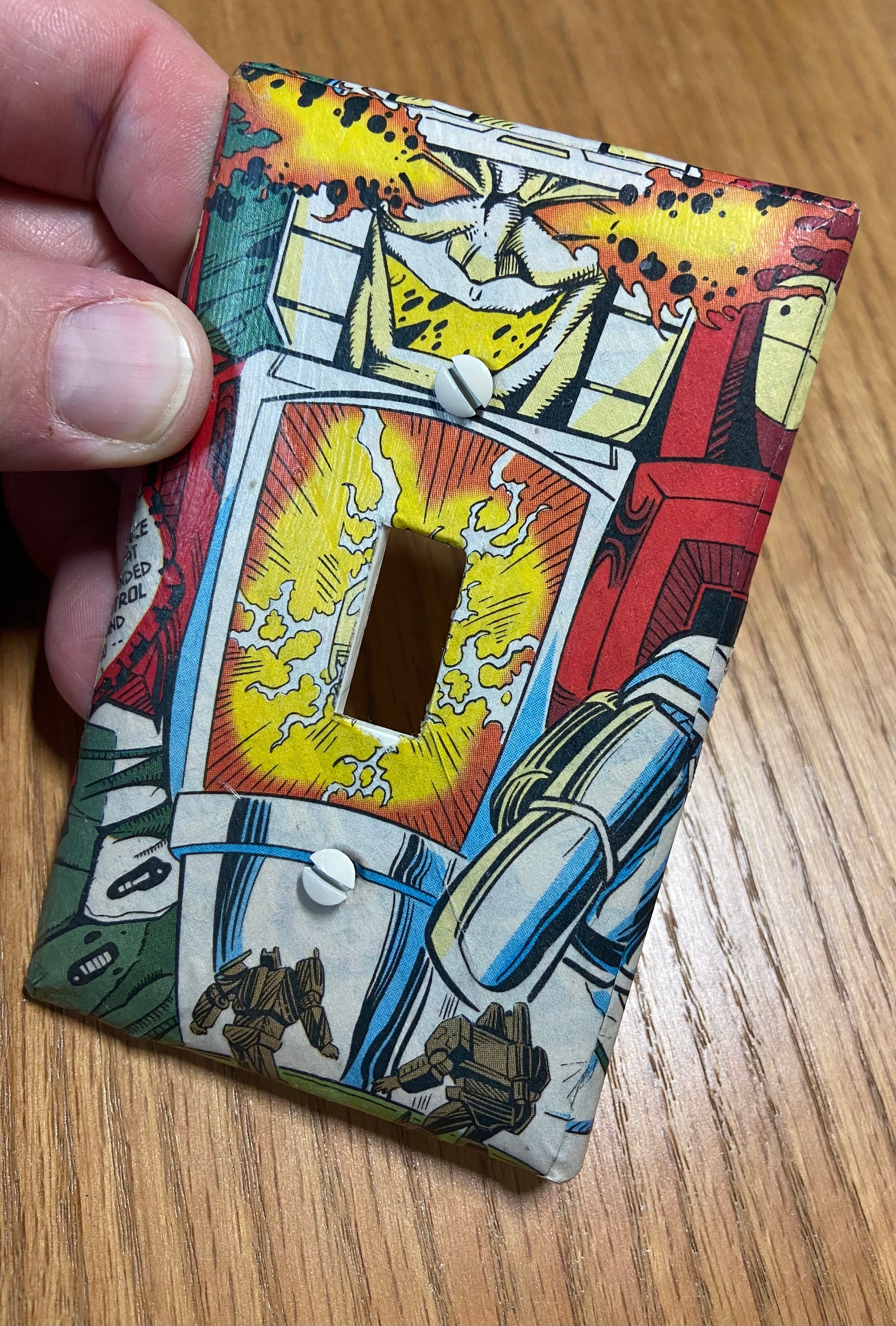 Transformers Light Switch Cover - Etsy
