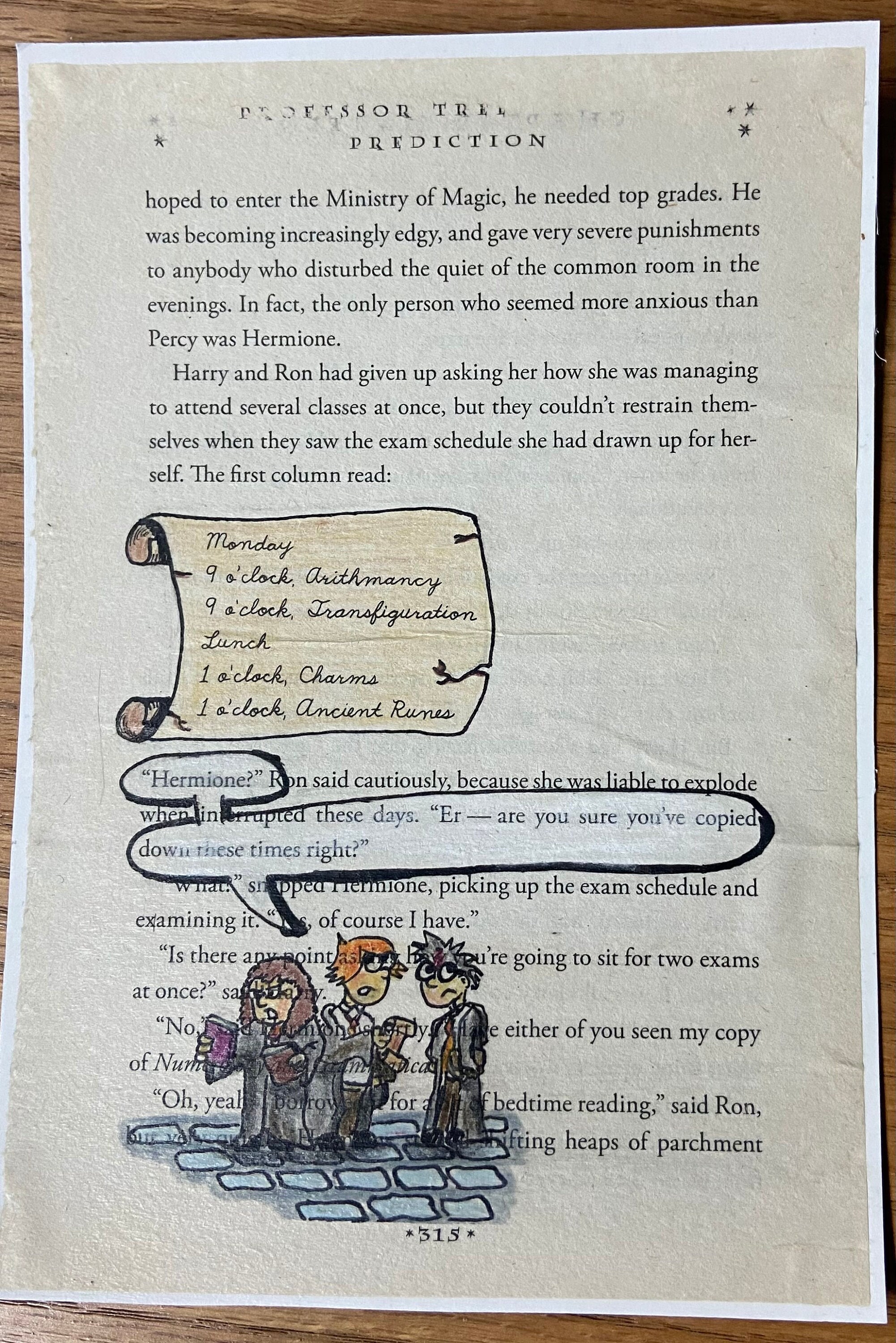 Harry Potter Book Page Art the Prisoner of Azkaban - Etsy