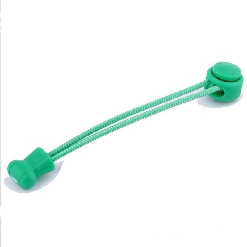 Stretching Lock Shoelaces Sneaker Silicone Shoelaces Elastic Laces 18 ...