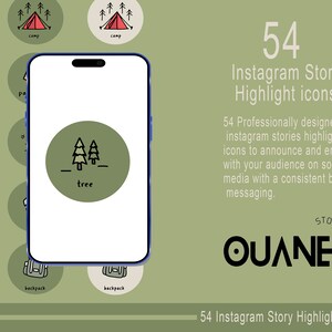 Camping & Adventure Instagram Highlight Covers | Adventure Highlight ...