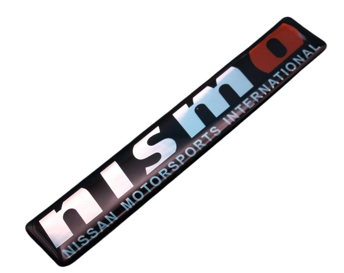 NISMO Nissan Motorsport International 3D Domed Sticker Emblem Logo - Etsy