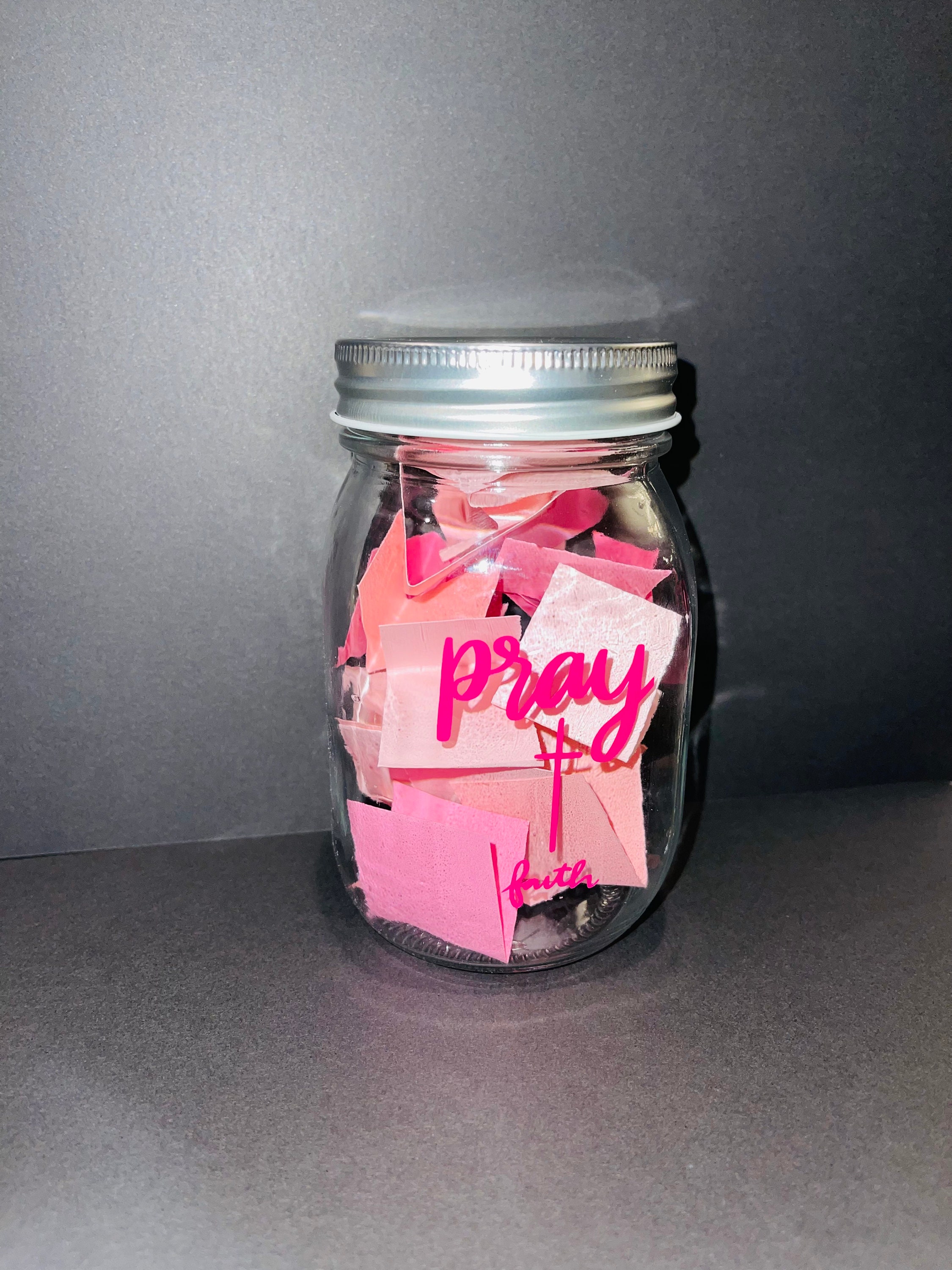 Personalized Prayer Jar With Scriptures, Christian Gift, Faith Gift ...