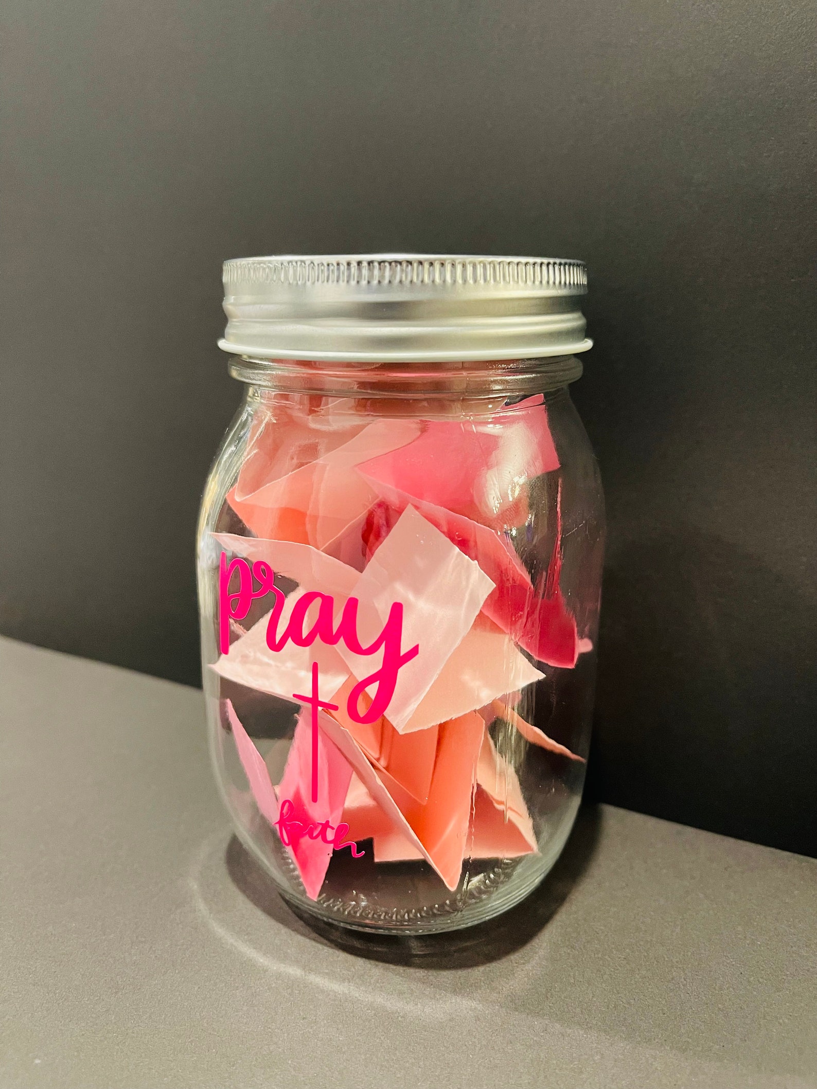 Personalized Prayer Jar With Scriptures, Christian Gift, Faith Gift ...