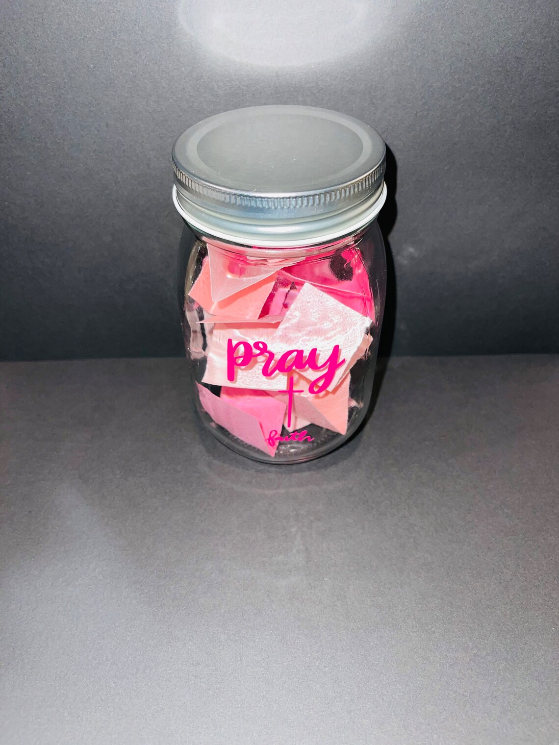 Personalized Prayer Jar With Scriptures, Christian Gift, Faith Gift ...