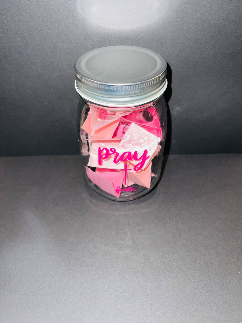 Personalized Prayer Jar With Scriptures, Christian Gift, Faith Gift ...