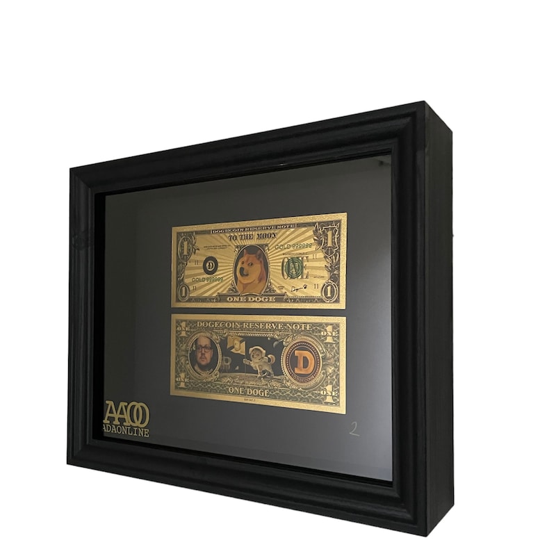 Currency Display Frame - Etsy