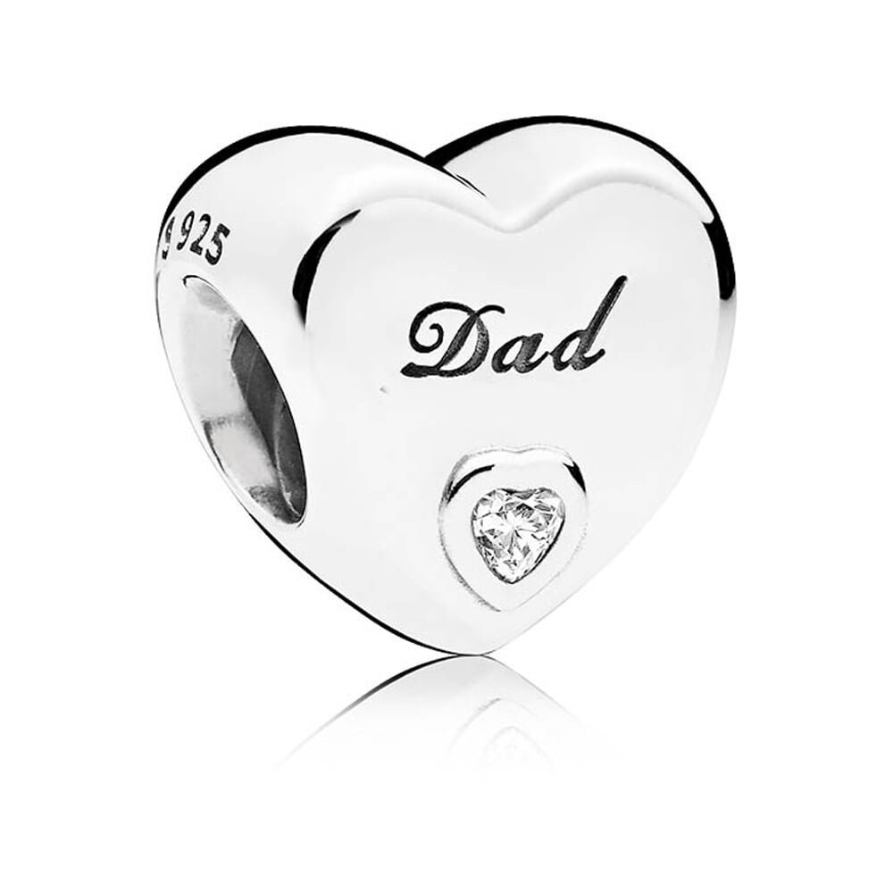 Pandora Family Heart Charms / Silver Sterling Personalised - Etsy