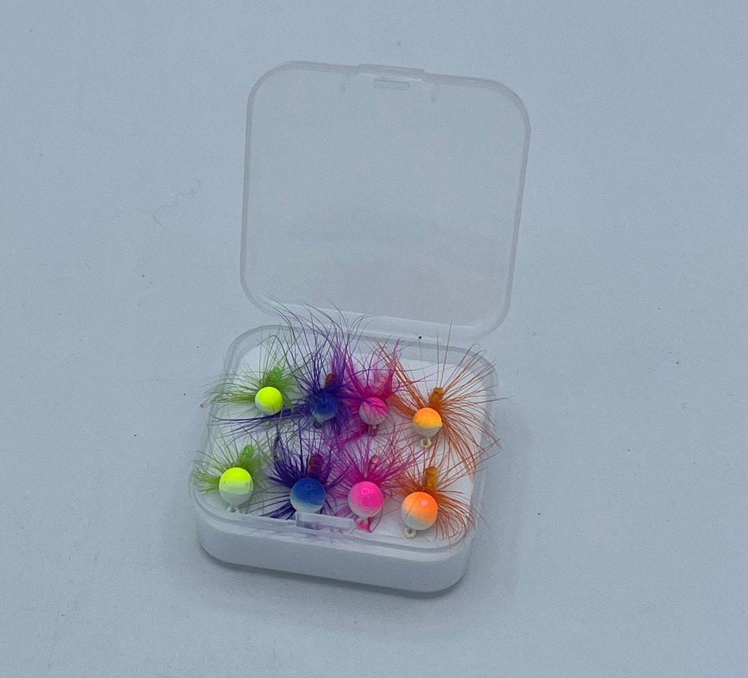 8 Pack of Tungsten Fly Jigs 4mm and 5mm - Etsy