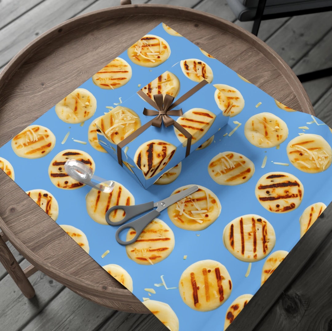Pupusas Gift Wrap El Salvador Wrapping Paper With Free Fast - Etsy