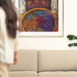 Curandera Premium Print Latin American Art Healer Nurse Self Care Wall ...