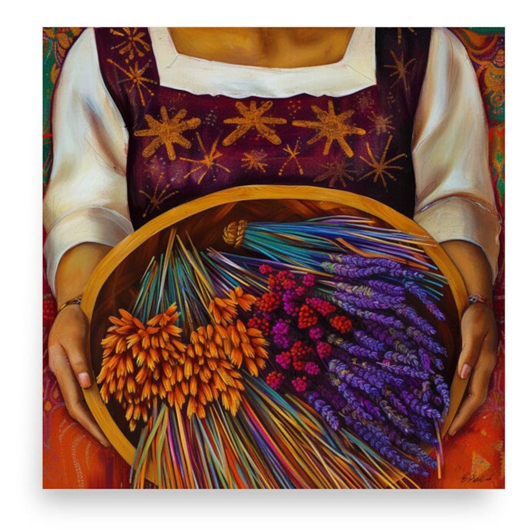 Curandera Premium Print Latin American Art Healer Nurse Self Care Wall ...