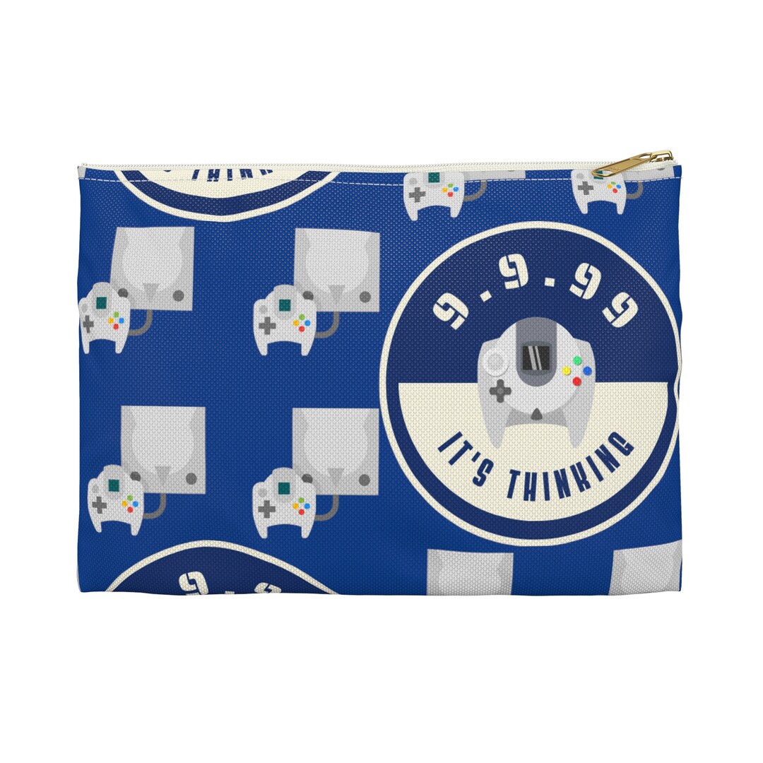Accessory Pouch With the Gaming Console From the Late 1990s That ...