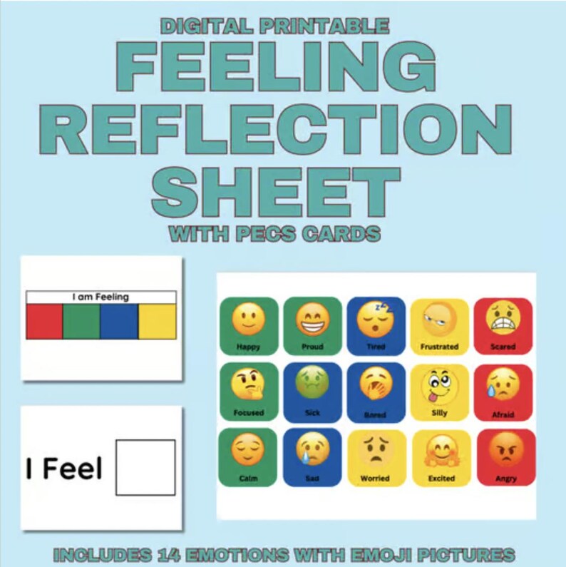 Zones of Regulation PECS Cards and Board - Etsy Australia