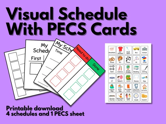 Google Printable Pecs School Schedule