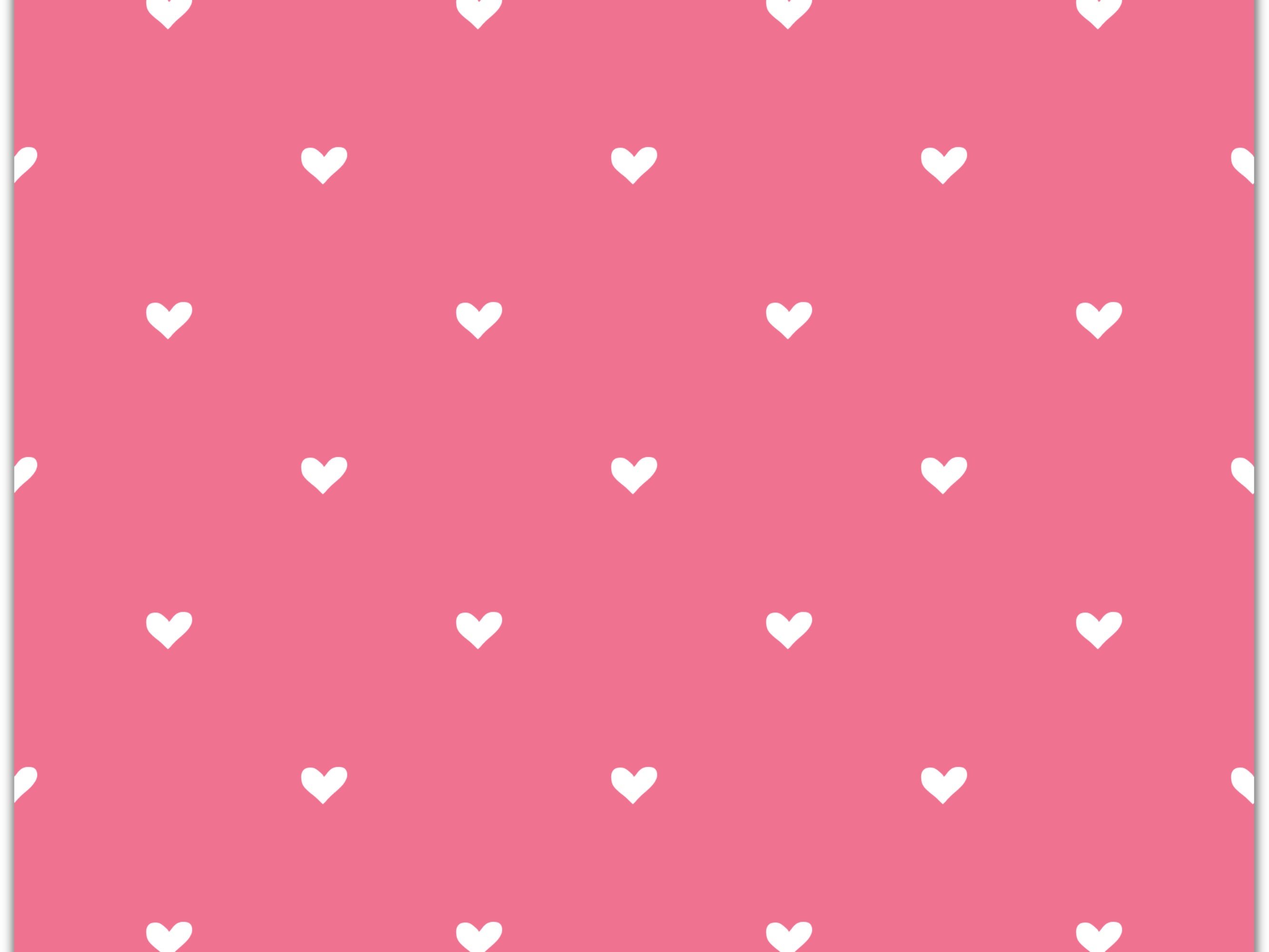Hearts Digital Paper, Hearts Seamless Pattern, Valentines Digital ...