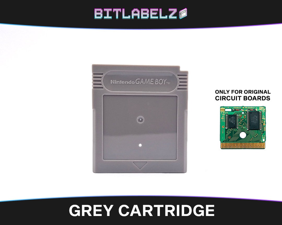 Grey Game Boy Replacement Cartridge Shell » Replacement Housing - Etsy
