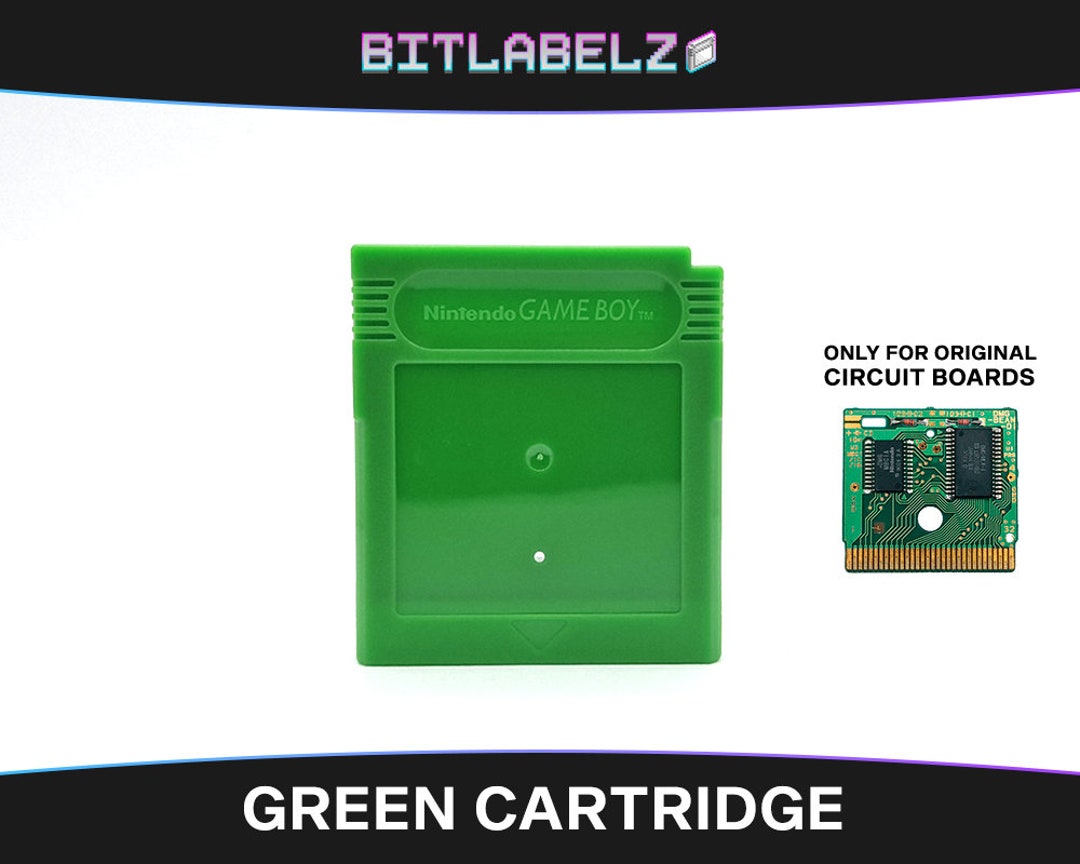 Green Game Boy Replacement Cartridge Shell » Replacement Housing - Etsy