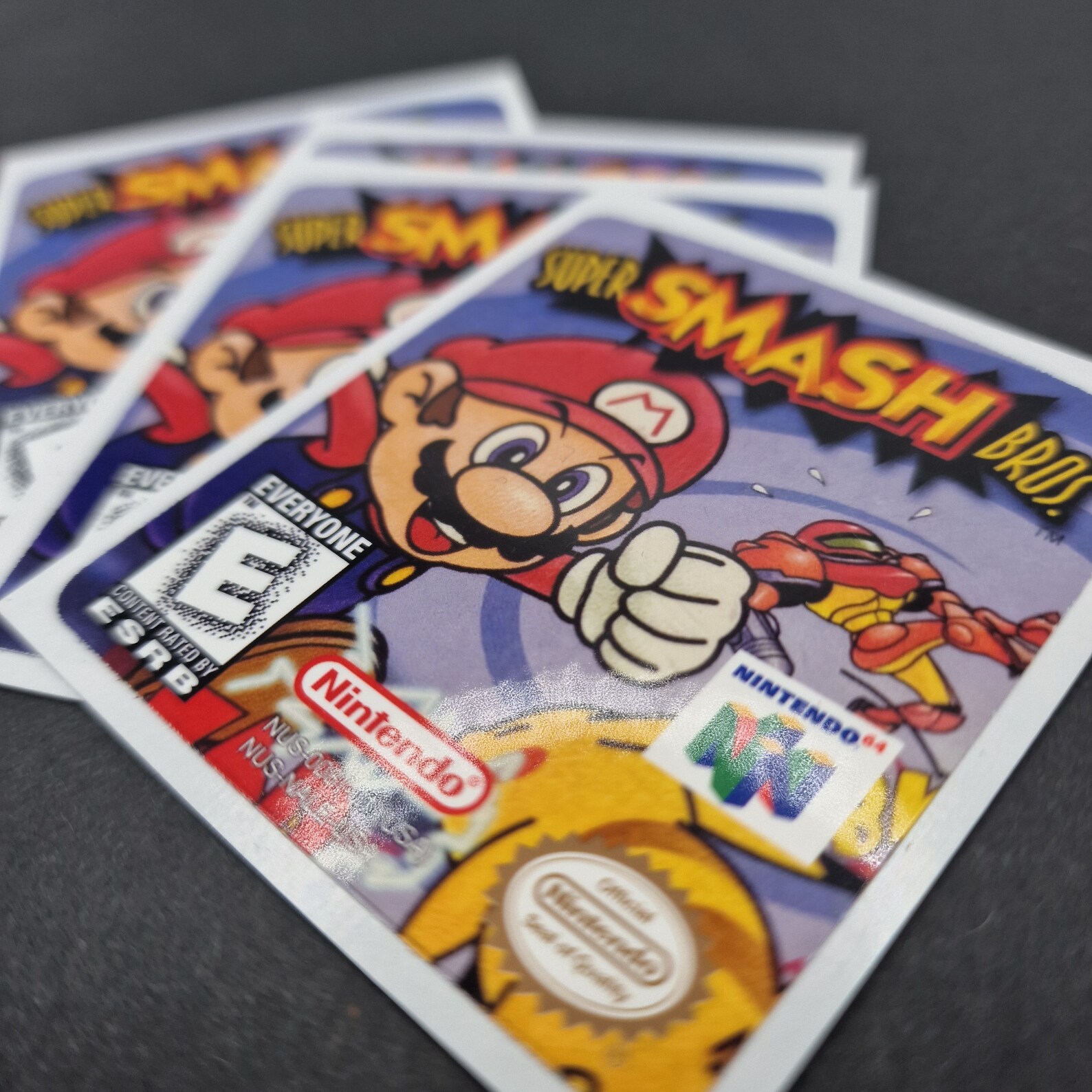 Super Smash Bros. » Replacement Label » NUS-NALE-USA - Etsy