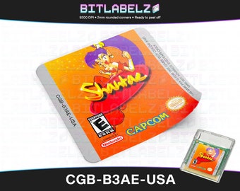 Shantae Replacement Game Boy Color Box With Inner Tray - Etsy