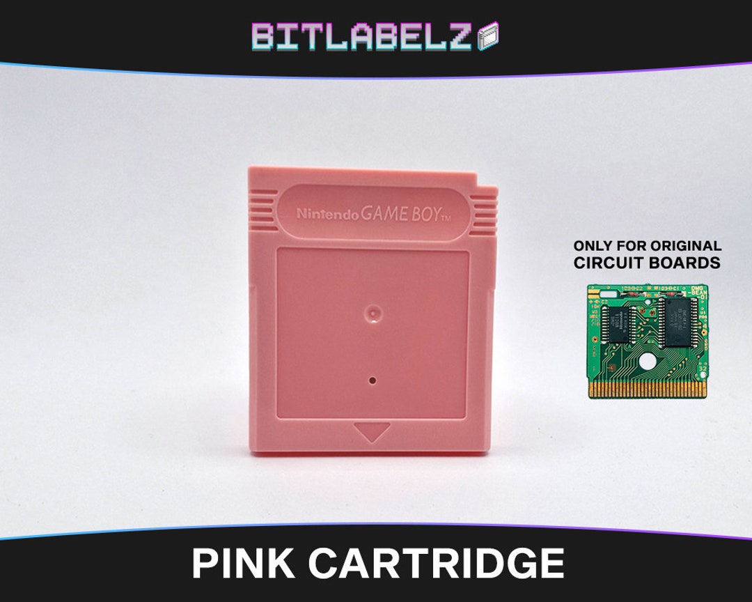 Pink Game Boy Replacement Cartridge Shell » Replacement Housing - Etsy