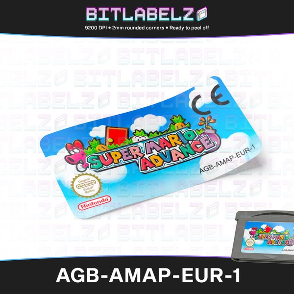 Super Mario Label Replacement - Etsy