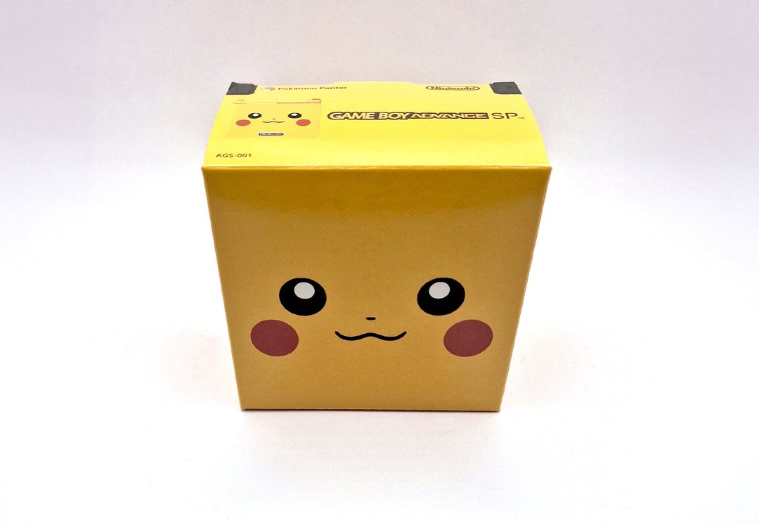 Pikachu Game Boy Advance SP Console Box - Etsy