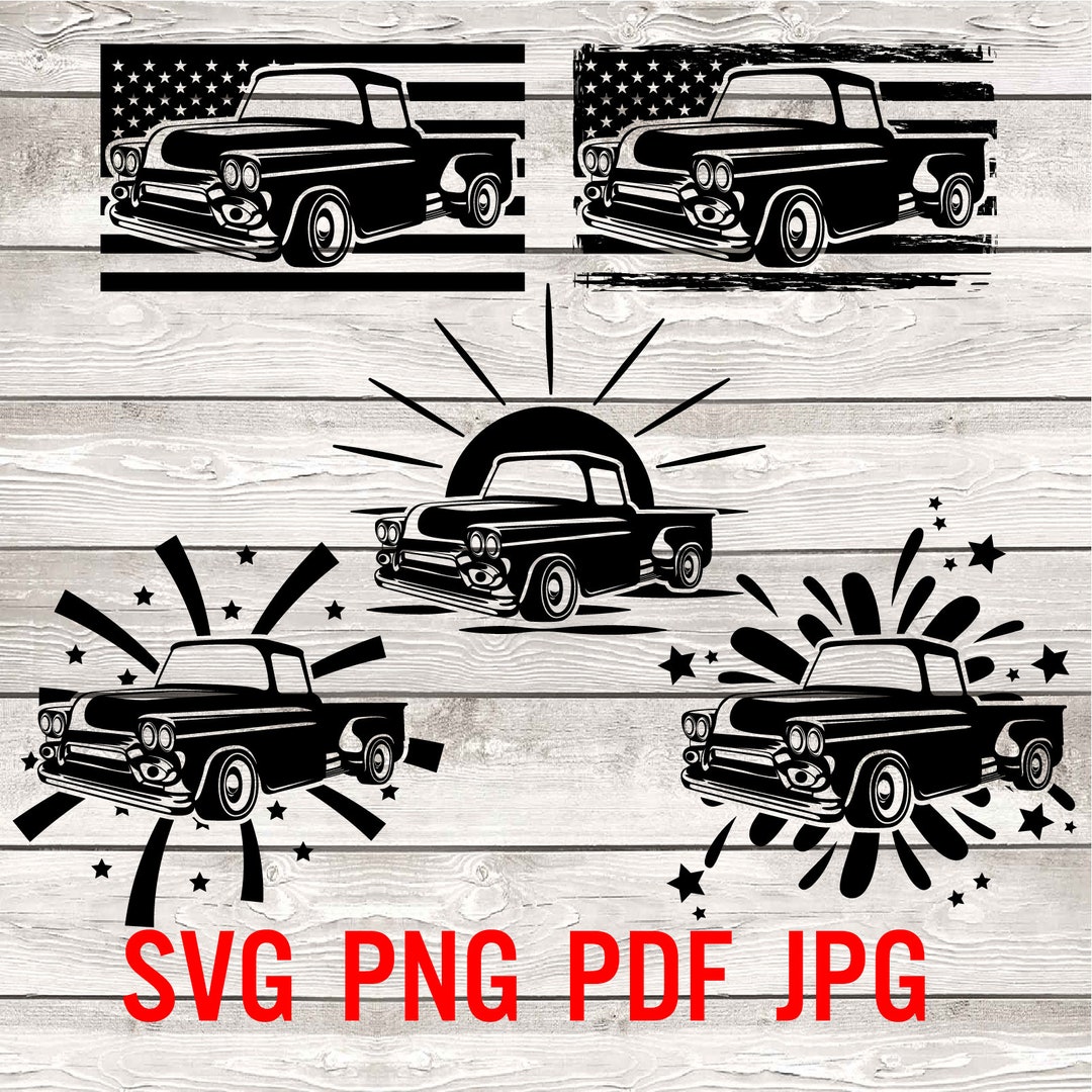 Classic Car Svg, Vintage Car Svg, Car Silhouette Svg, Car Clipart Svg ...