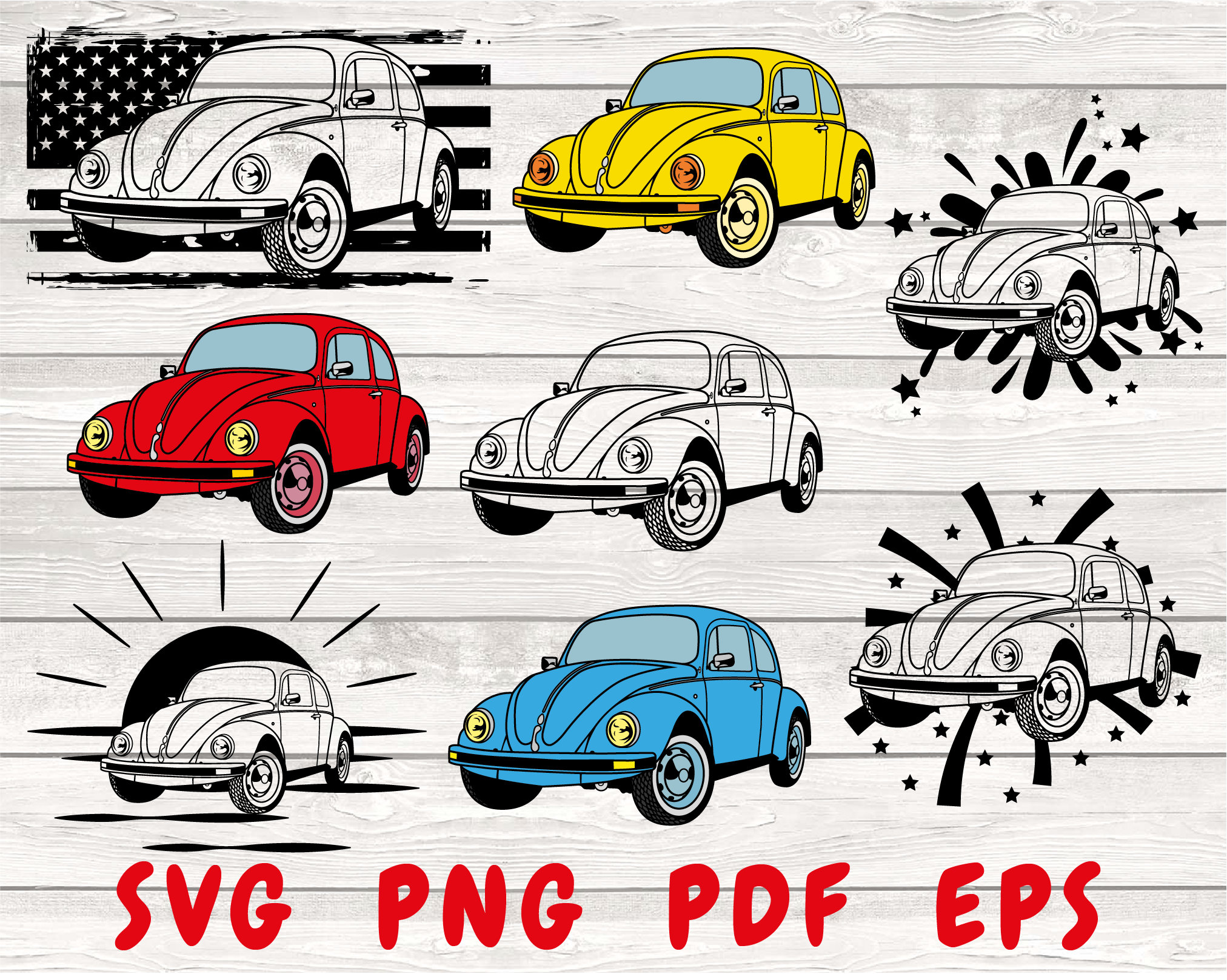 Vintage Car Svg Bundle, Vintage Car Designs, Vintage Car Cut Files ...