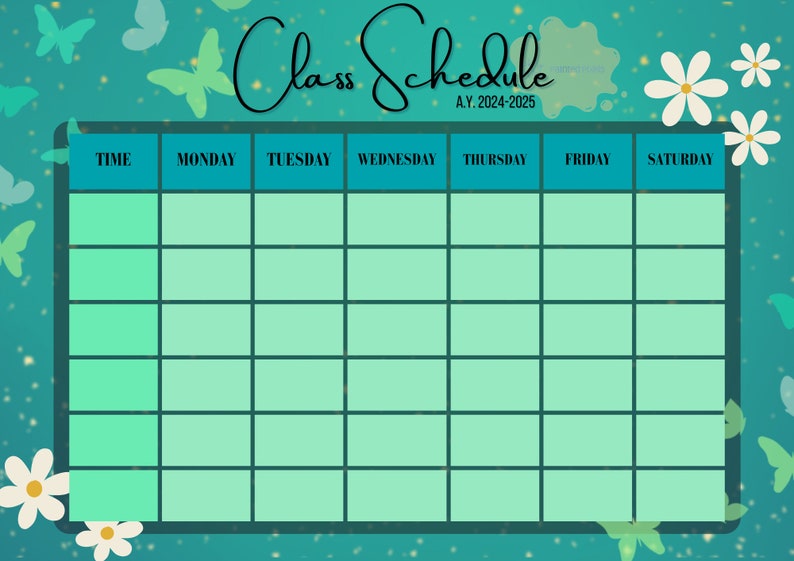 Editable Taylor Swift Debut Inspired Class Planner Template - Etsy