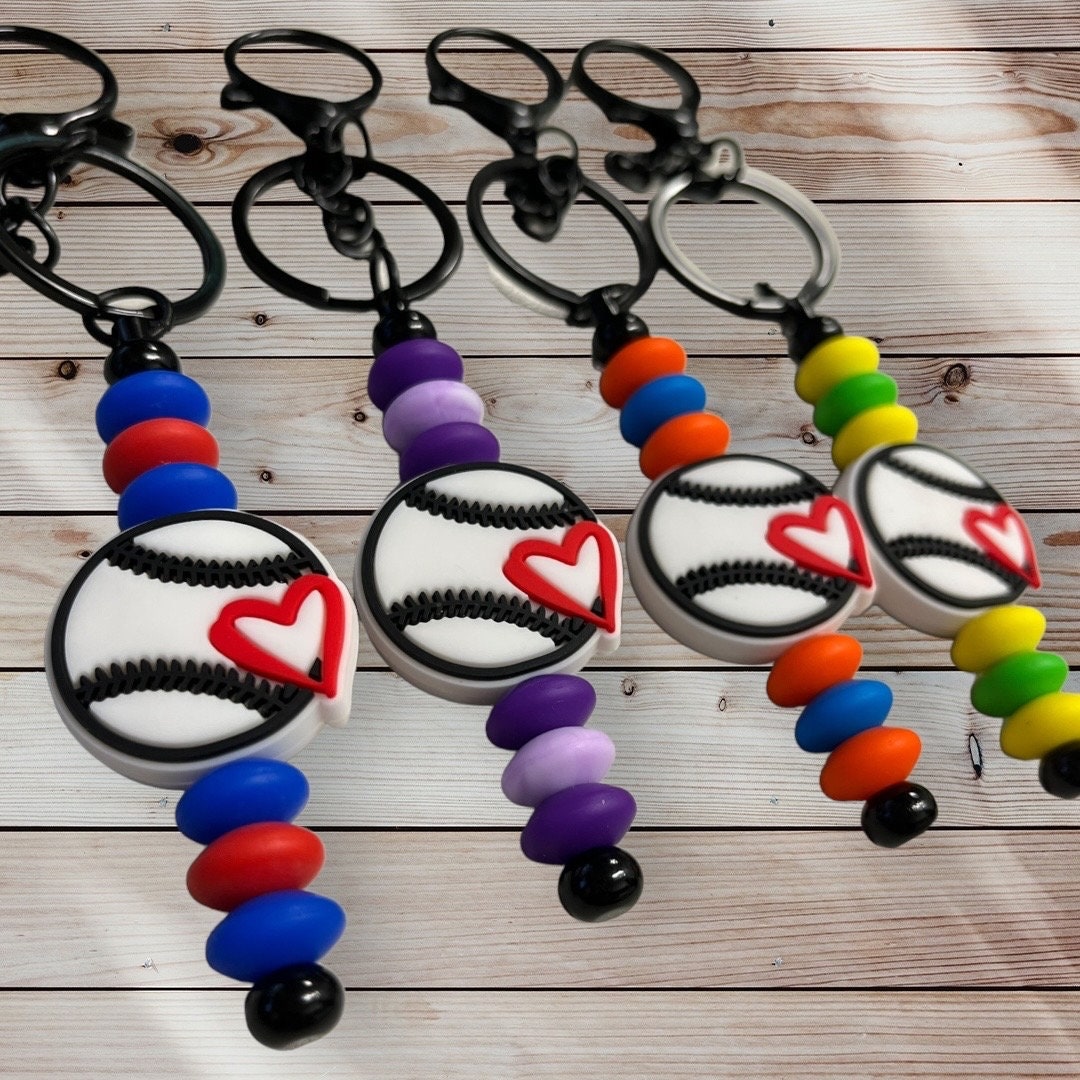 Baseball Keychain | Metal | Tigers | MLB | Team | Sports | Summer ...