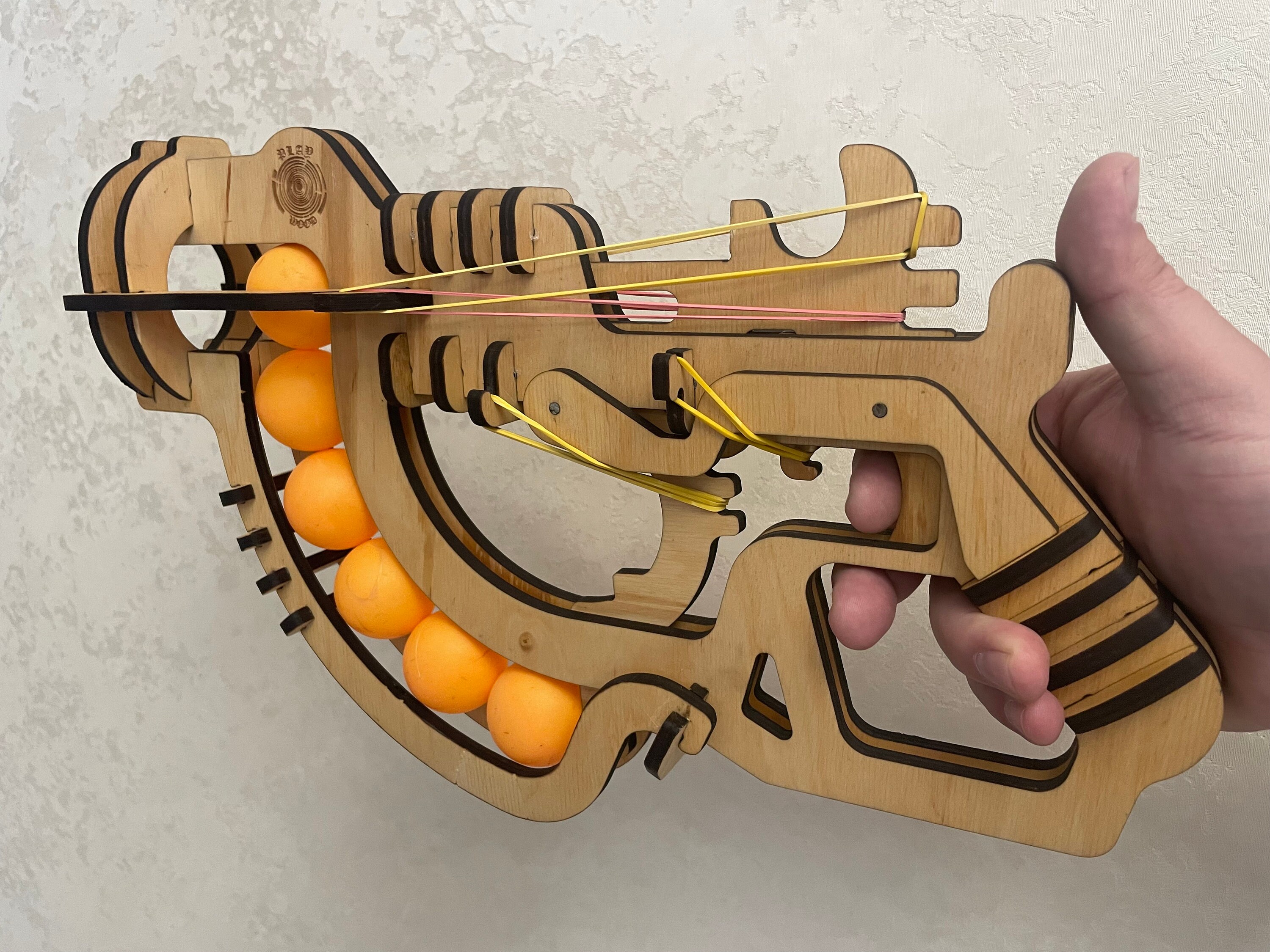Ping Pong Gun, Ping Pong Ball Shooter, Handmade Child's Toy, Toy Gun - Etsy