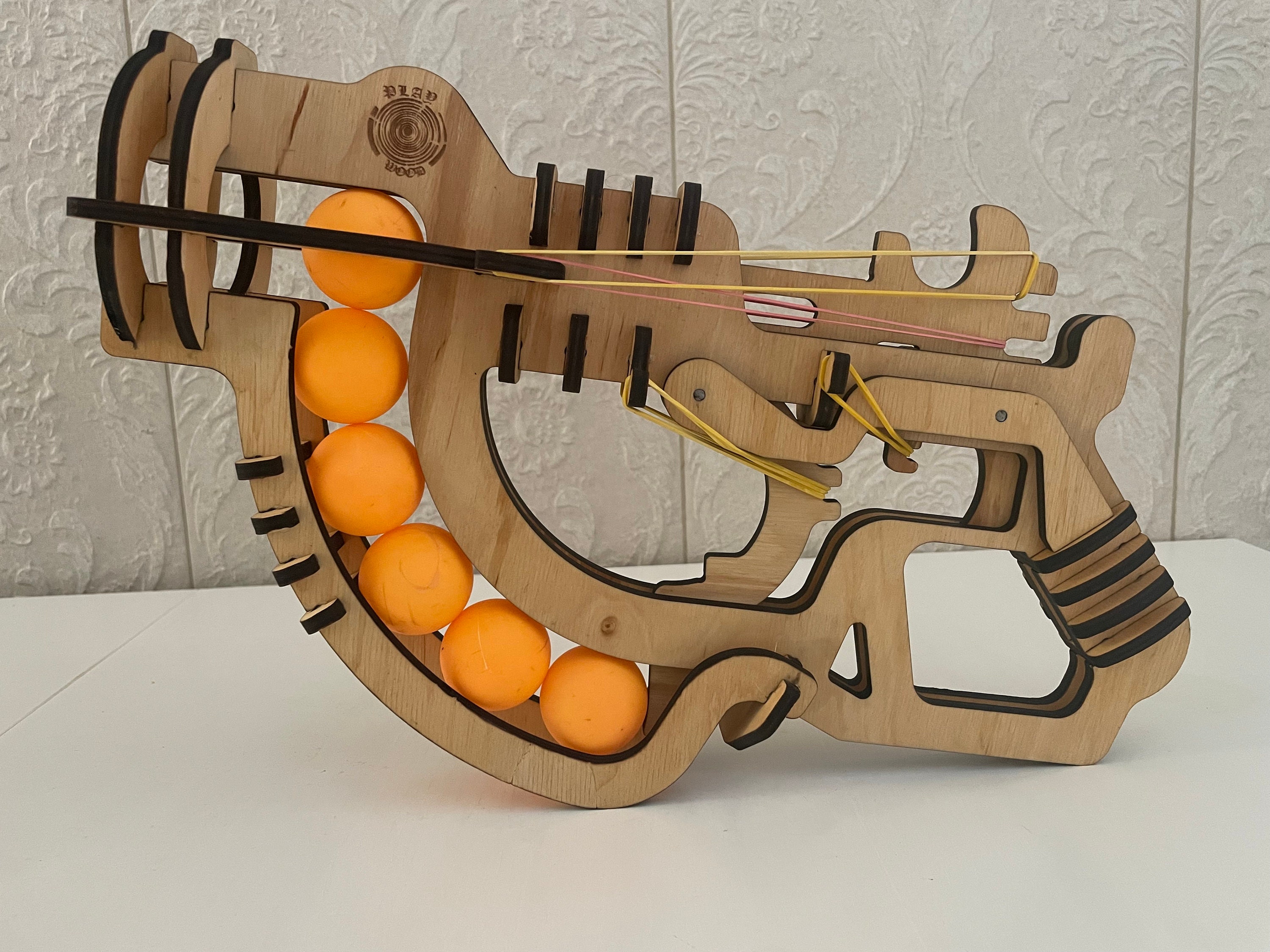 Ping Pong Gun, Ping Pong Ball Shooter, Handmade Child's Toy, Toy Gun - Etsy