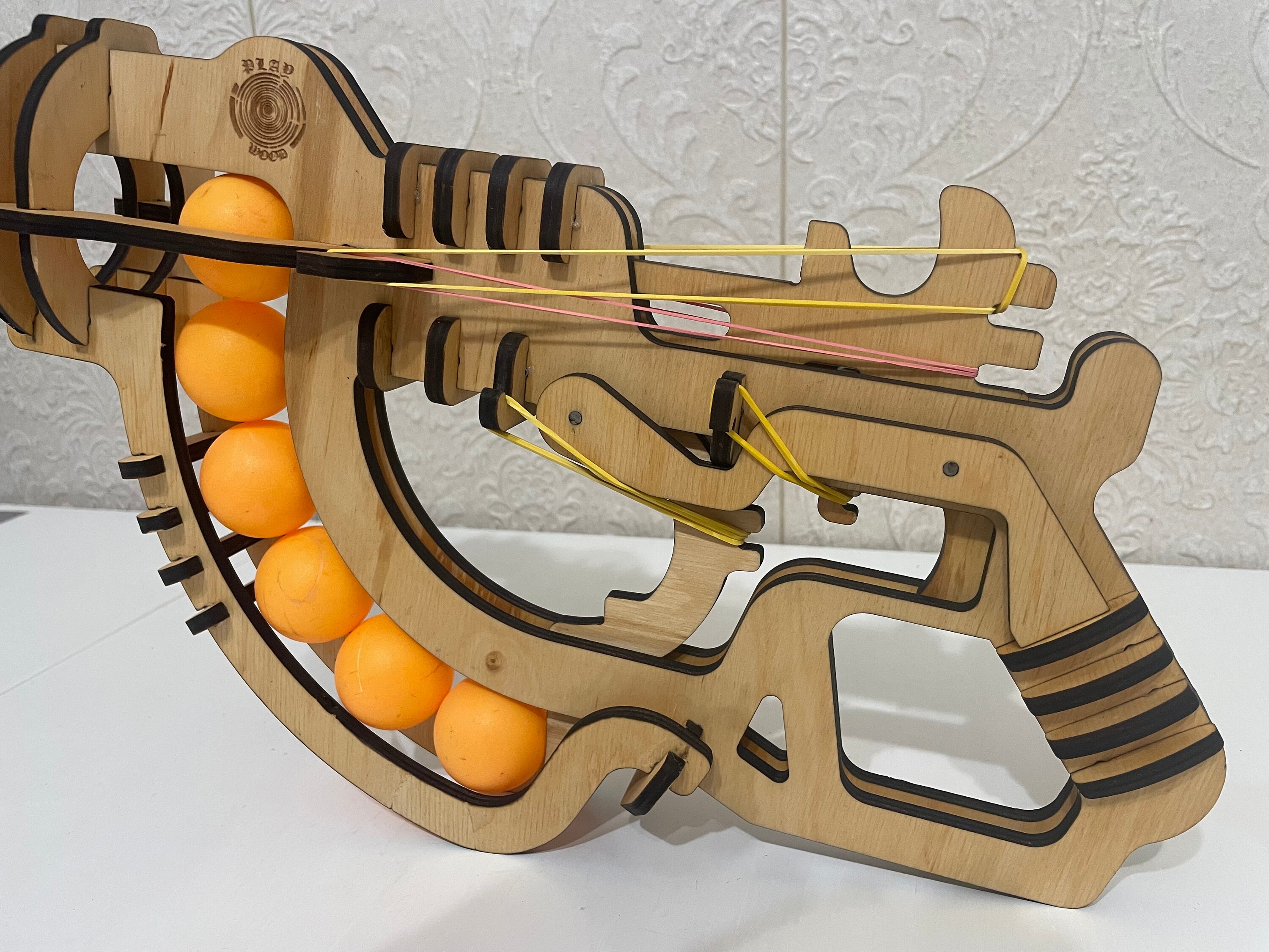 Ping Pong Gun, Ping Pong Ball Shooter, Handmade Child's Toy, Toy Gun - Etsy