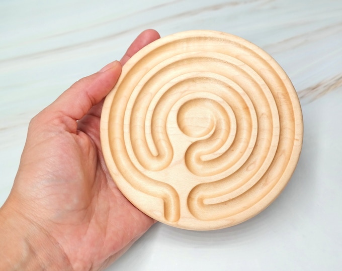 Pocket Labyrinth, Breathing Board, Finger Labyrinth, Finger Maze, Hand ...